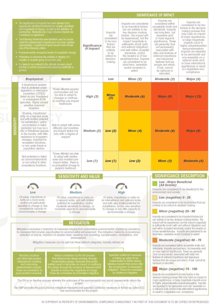 Environmental and Social Impact Assessments (ESIA) – Environmental ...